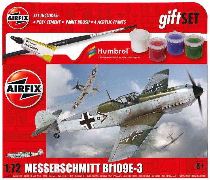 Airfix - 1/72 Starter Set Messerschmitt Bf109E-3 kit