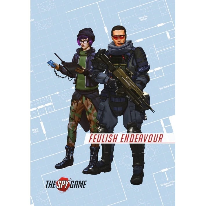 Black Cat Gaming - The Spy Game RPG - Mission Booklet 2 - Feulish Endeavour