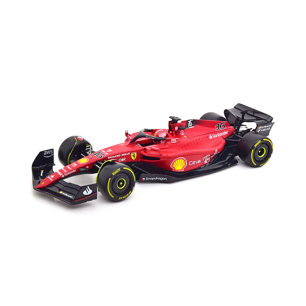 Bburago - 1/18 Ferrari Racing 2022 F1 75 Leclerc #16