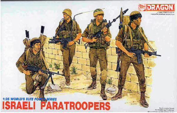 Dragon - 1/35 Israeli Paratroopers Plastic Model Kit