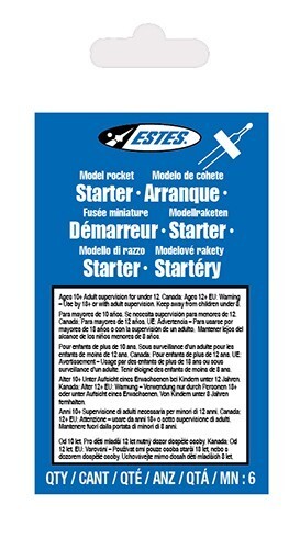 Estes - Model Rocket Igniters (6 Pack)