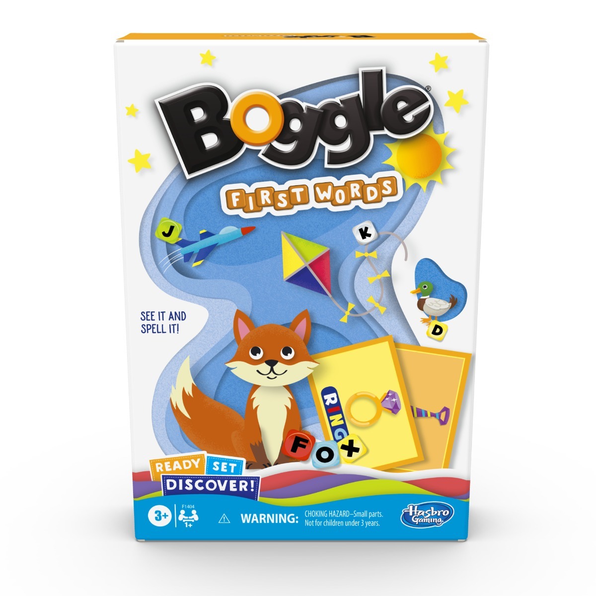 Hasbro - Ready Set Discover Boggle - First Words