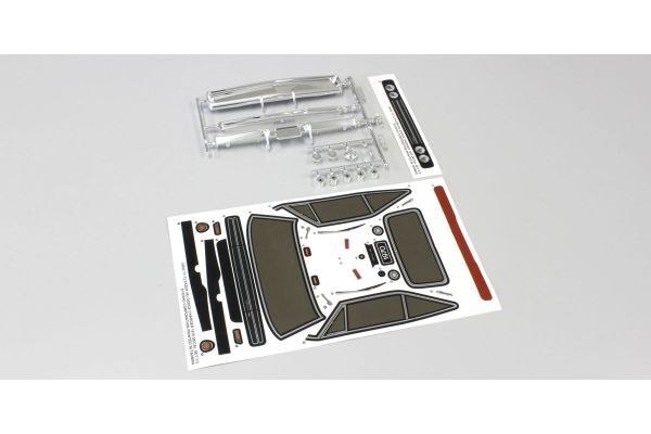 Kyosho - Decal & Body Parts Set (DODGE CHARGER)