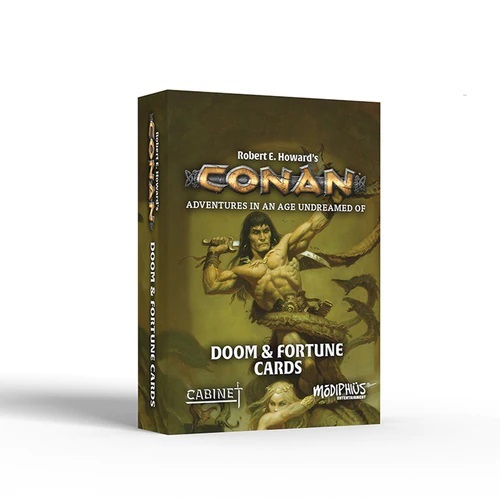 Modiphius Entertainment - Conan RPG - Doom and Fortune Cards
