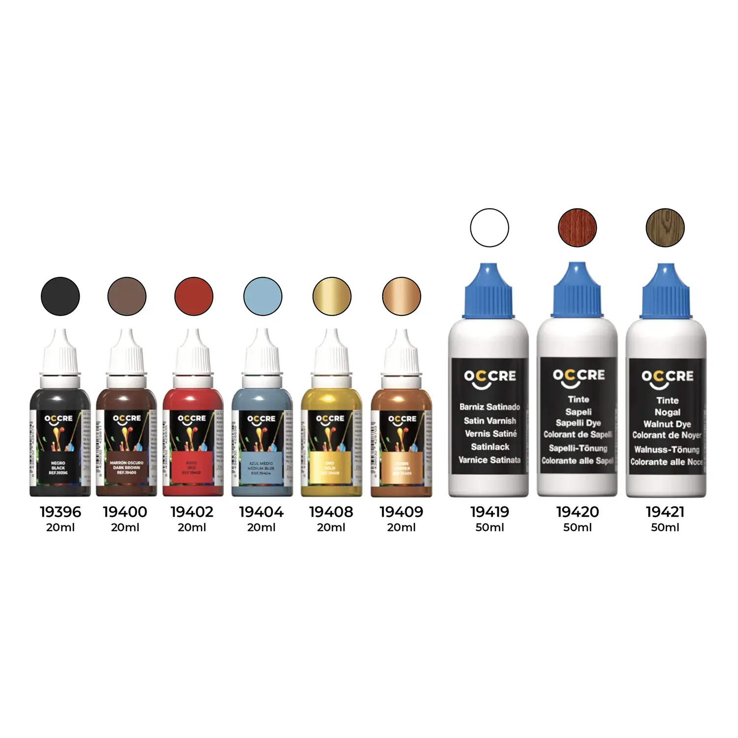 OcCre Paint Set for 90529 - Santisima Trinidad