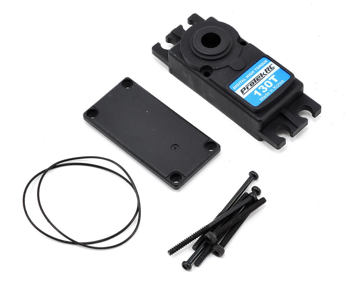 ProTek RC - PTK-130T Upper/Lower Plastic Servo Case Set