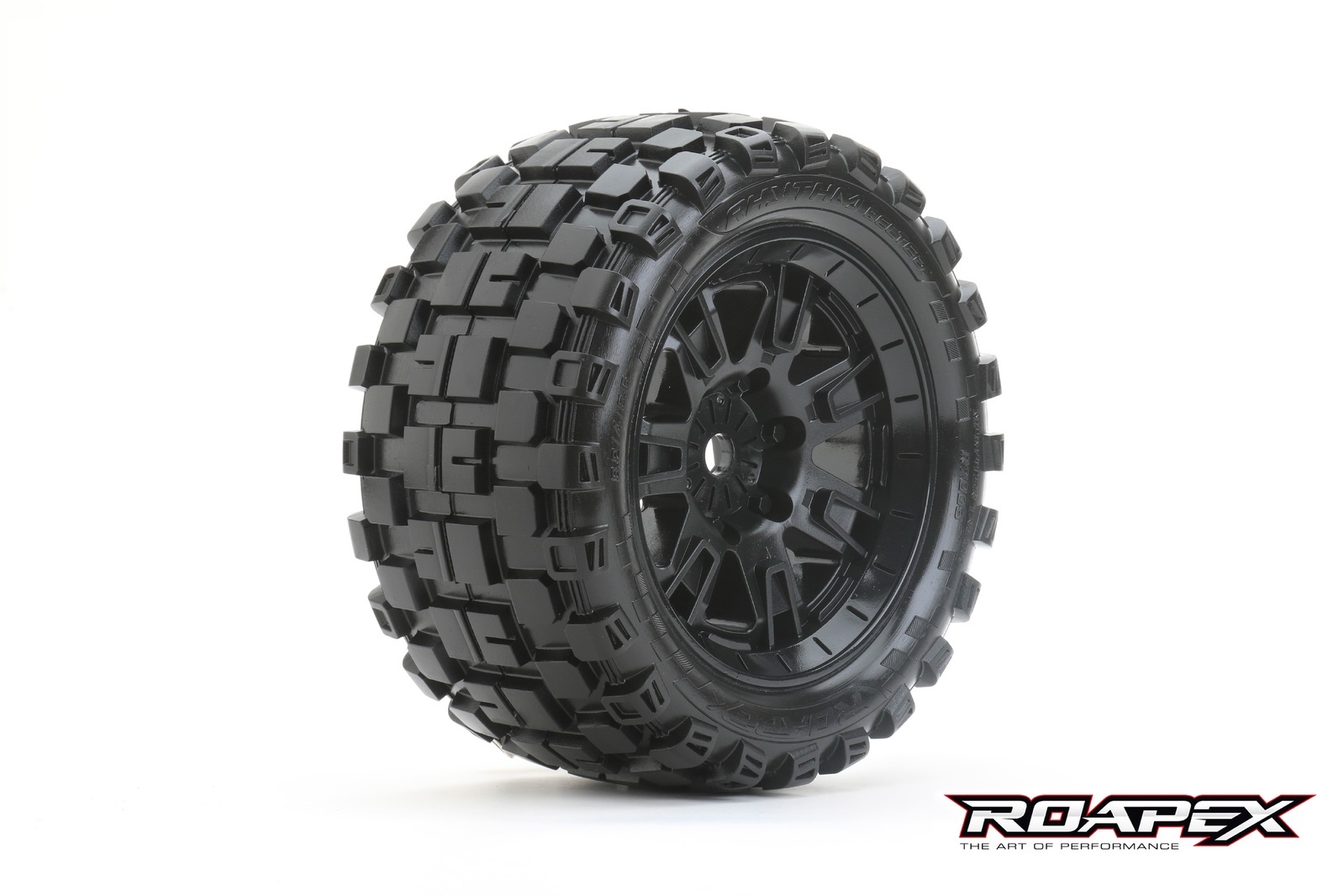 Roapex - Rhuthum Belted Traxxas X-Maxx MT Rims & Tyres w/24mm Hexes