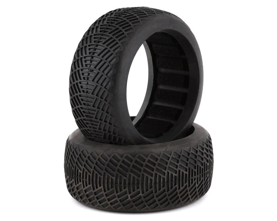 Raw Speed Radar 1/8 Buggy Tire - SuperSoft Long Wear with Black Insert - RS180103SSLB