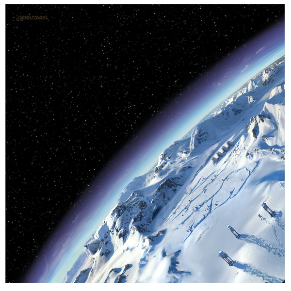 Fantasy Flight Games - Star Wars Battle of Hoth Playmat