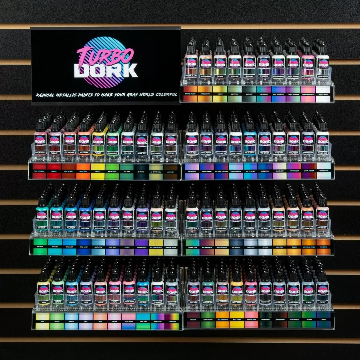 Turbo Dork - Turbo Dork Entire Line with Rack Full (80 colours)