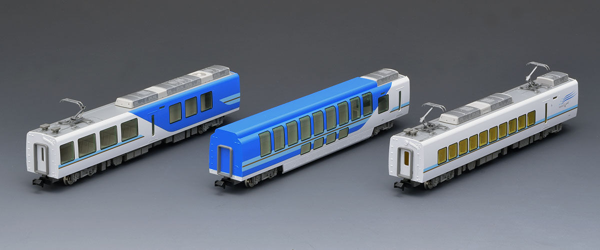 Tomix N Kintetsu Railway 50000 Series (Shimakaze) 3 Car Add-on Set