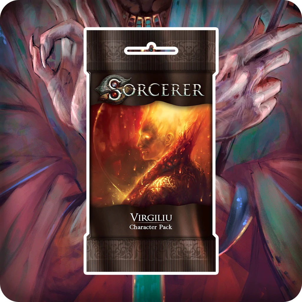 Wise Wizard Games - Sorcerer: Virgiliu Character Pack Display