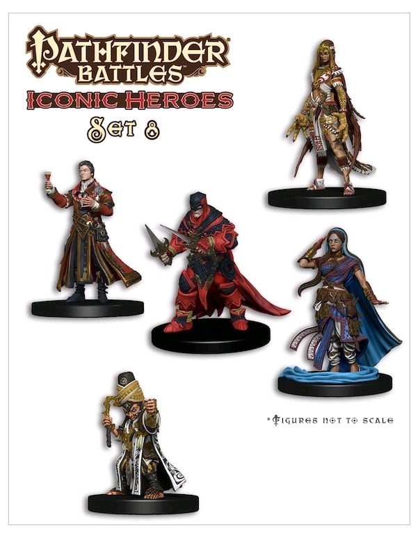 Wizkids - Pathfinder Battles Iconic Heroes Box Set 8