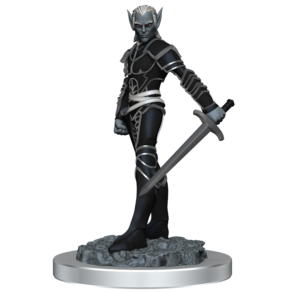 Wizkids - D&D Nolzurs Marvelous Miniatures Drow Fighters