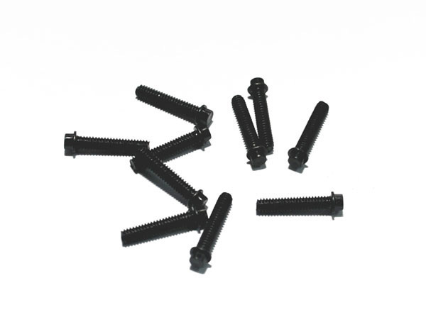 RC4WD Miniature Scale Hex Bolts (M2 x 10mm) (Black)